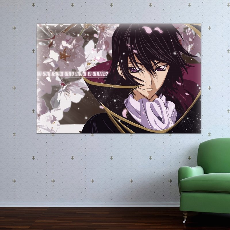 Code Geass Anime Art Poster Print 36x24 inch