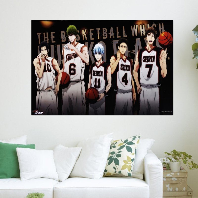 Kuroko No Basket Anime Art Poster Print 36x24 inch