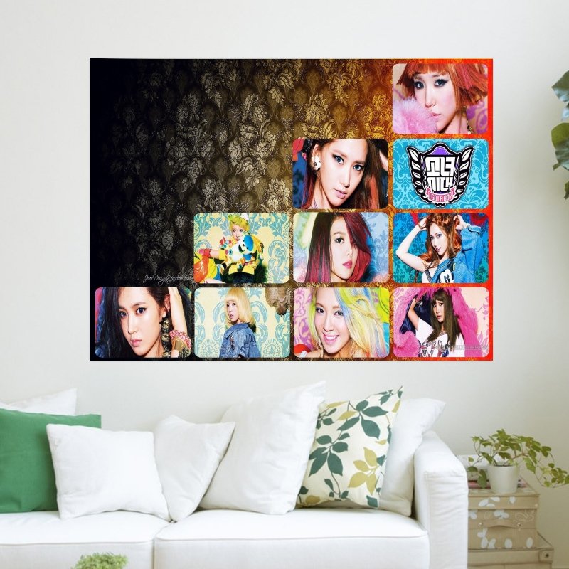 Girls Generation S Art Poster Print 24x18 inch