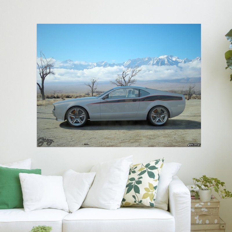 Dacia Mc Concept Art Poster Print 24x18 inch