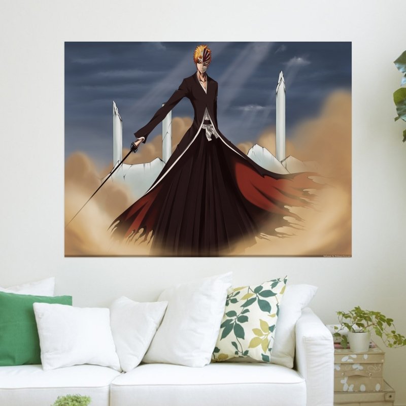 Ichigo Kurosaki Bleach Art Poster Print 24x18 inch