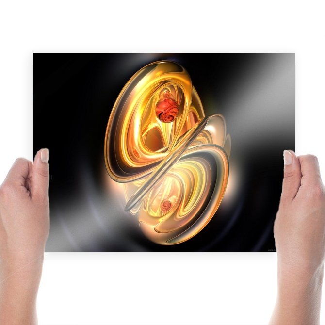 Nice 3d Animation Art Poster Print 24x18 inch