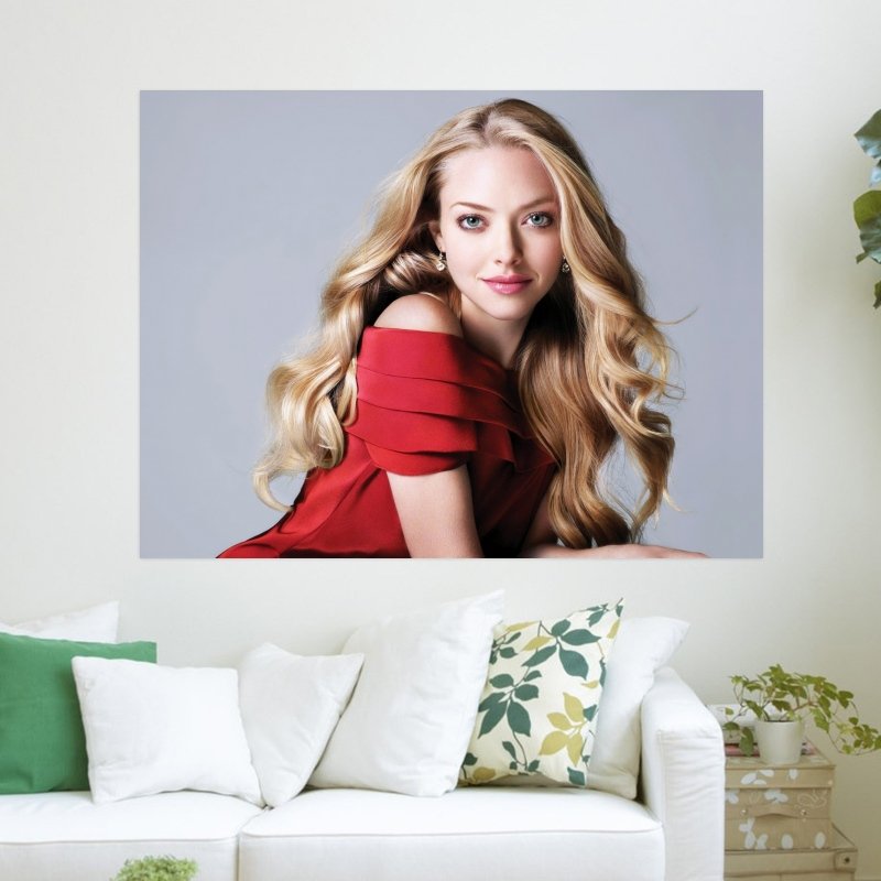 Amanda Seyfried 2 Art Poster Print 24x18 inch