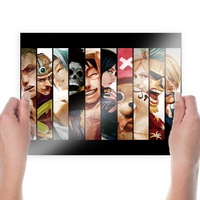 One Piece Gallery Art Poster Print 24x18 inch