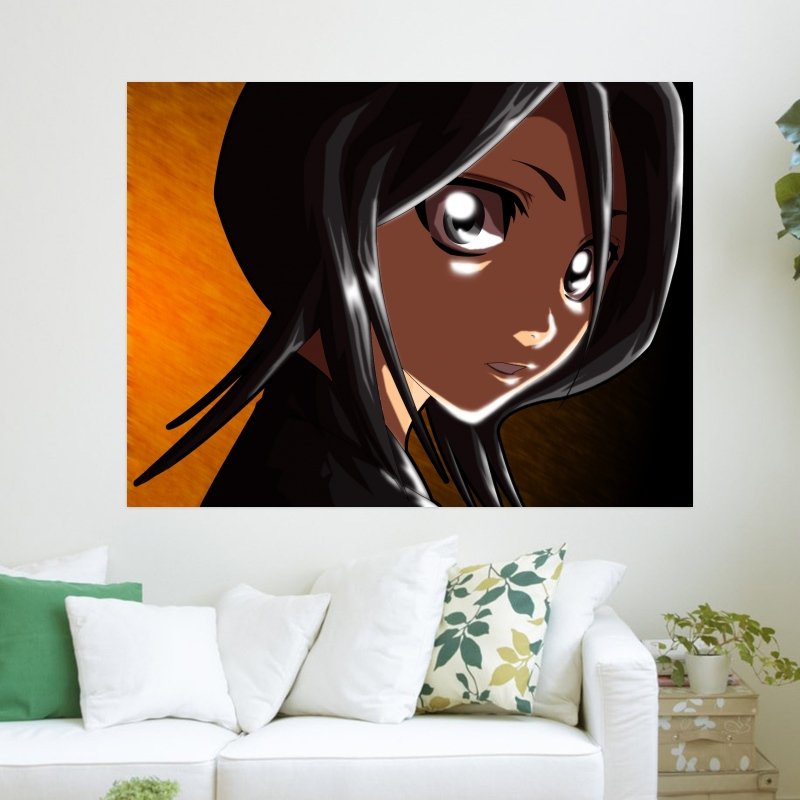 Bleach Kuchiki Rukia Art Poster Print 24x18 inch