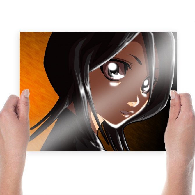 Bleach Kuchiki Rukia Art Poster Print 24x18 inch