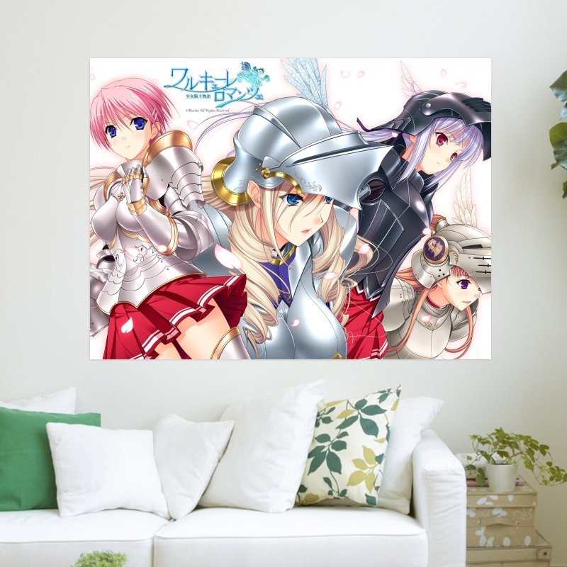 Walkure Romanze Art Poster Print 24x18 inch