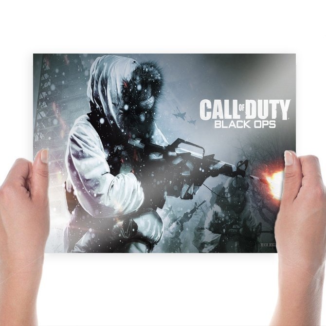 Call Of Duty Game Art Poster Print 24x18 inch