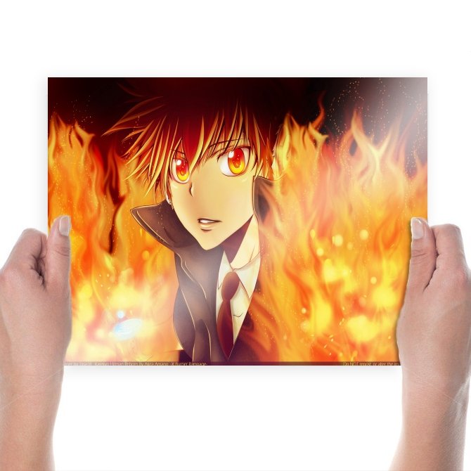 Tsunayoshi Sawada Art Poster Print 24x18 inch