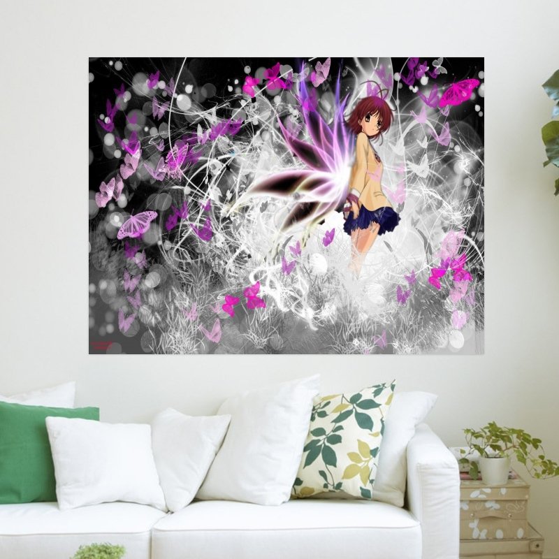 Clannad After Story Art Poster Print 24x18 inch