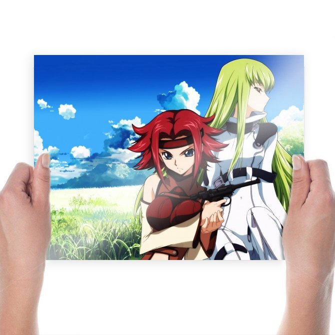Code Geass Cc Art Poster Print 24x18 inch