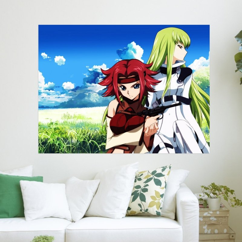 Code Geass Cc Art Poster Print 24x18 inch