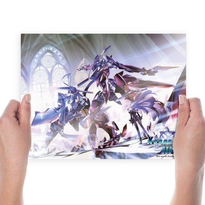 Xenosaga Iii Art Poster Print 24x18 inch