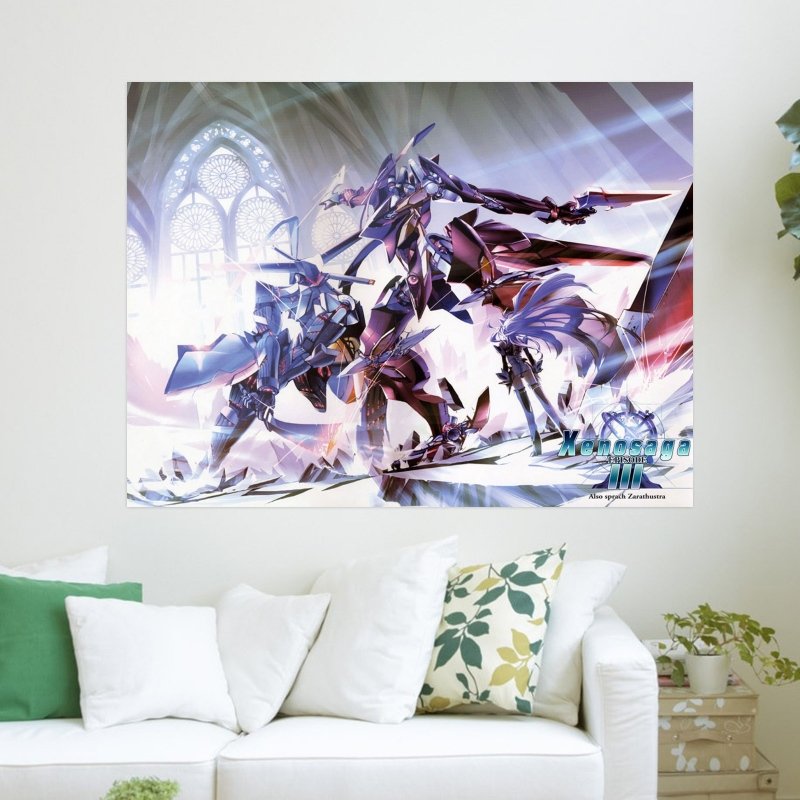 Xenosaga Iii Art Poster Print 24x18 inch
