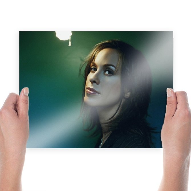 Alanis Morissette Art Poster Print 24x18 inch
