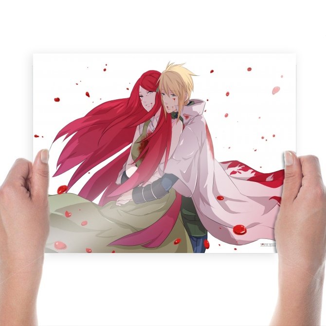 Namikaze Minato Art Poster Print 24x18 inch