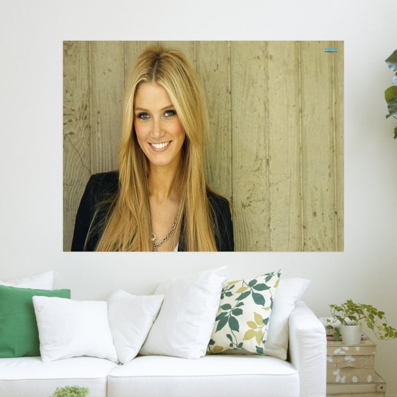 Delta Goodrem Art Poster Print 24x18 inch
