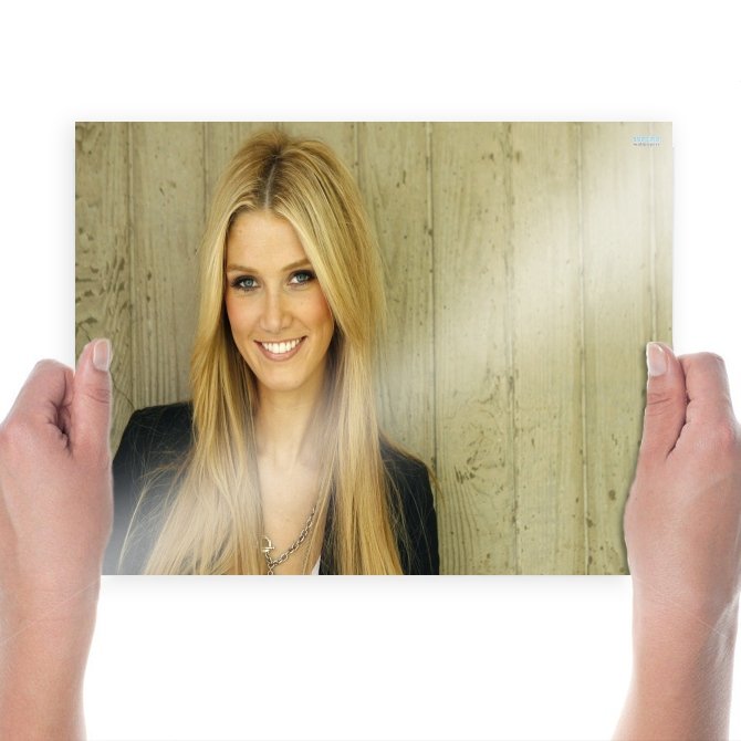 Delta Goodrem Art Poster Print 24x18 inch
