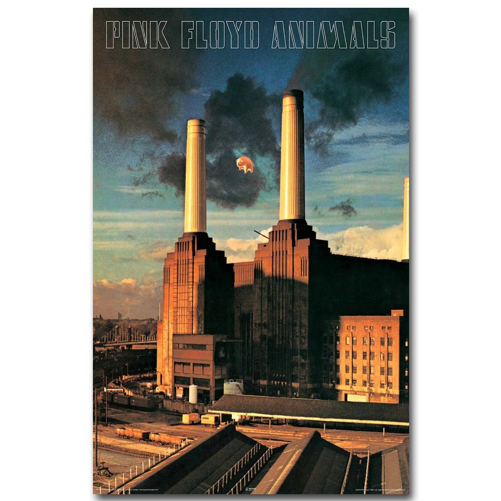 Pink Floyd Rock Music Band Art Poster Album Cover Factory 32x24