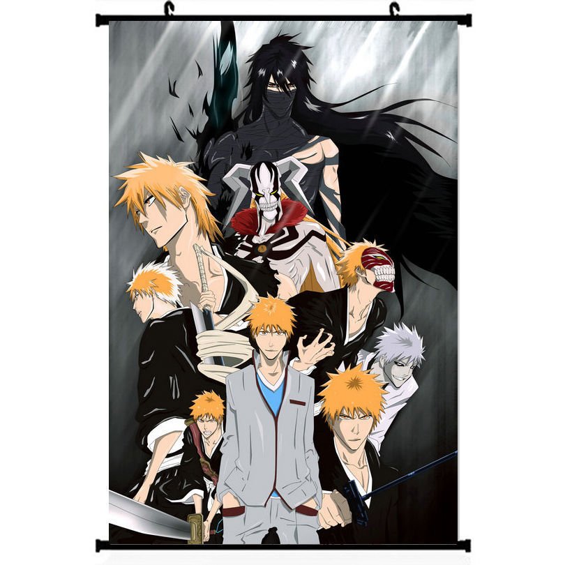 Bleach Kurosaki Ichigo Anime Poster Wall 32x24