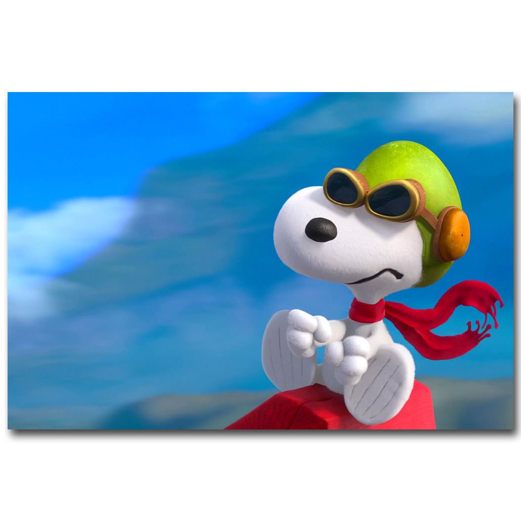 Snoopy The Peanuts Cartoon Movie Poster 32x24