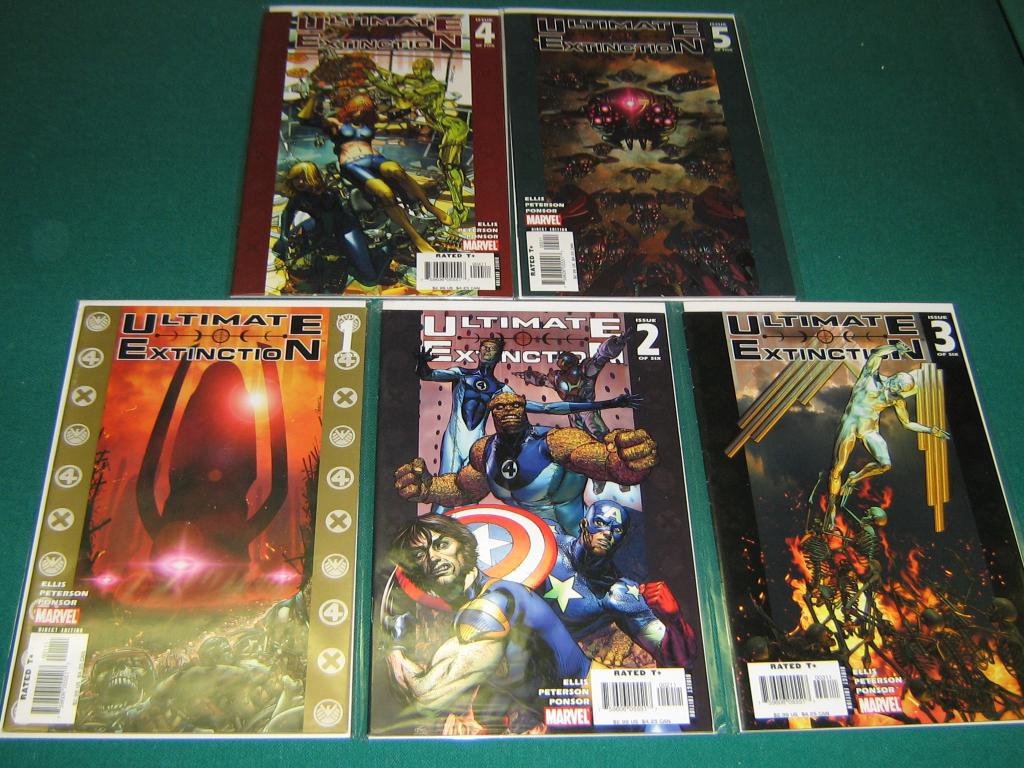 Ultimate Extinction (2006) #1-5 - Complete Full Run Set - Marvel Comics