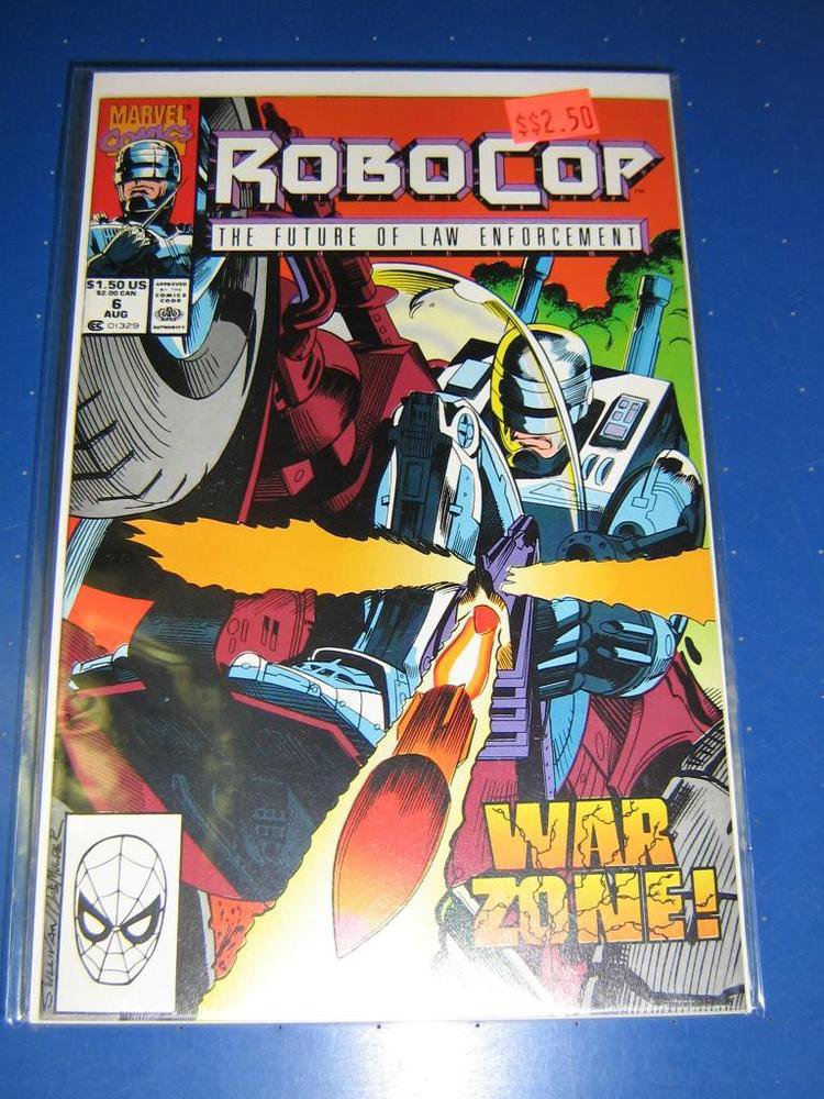 Robocop (1990) #6 - Marvel Comics