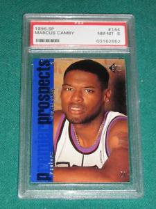 1996-97 SP Marcus Camby Rookie Card PSA 8