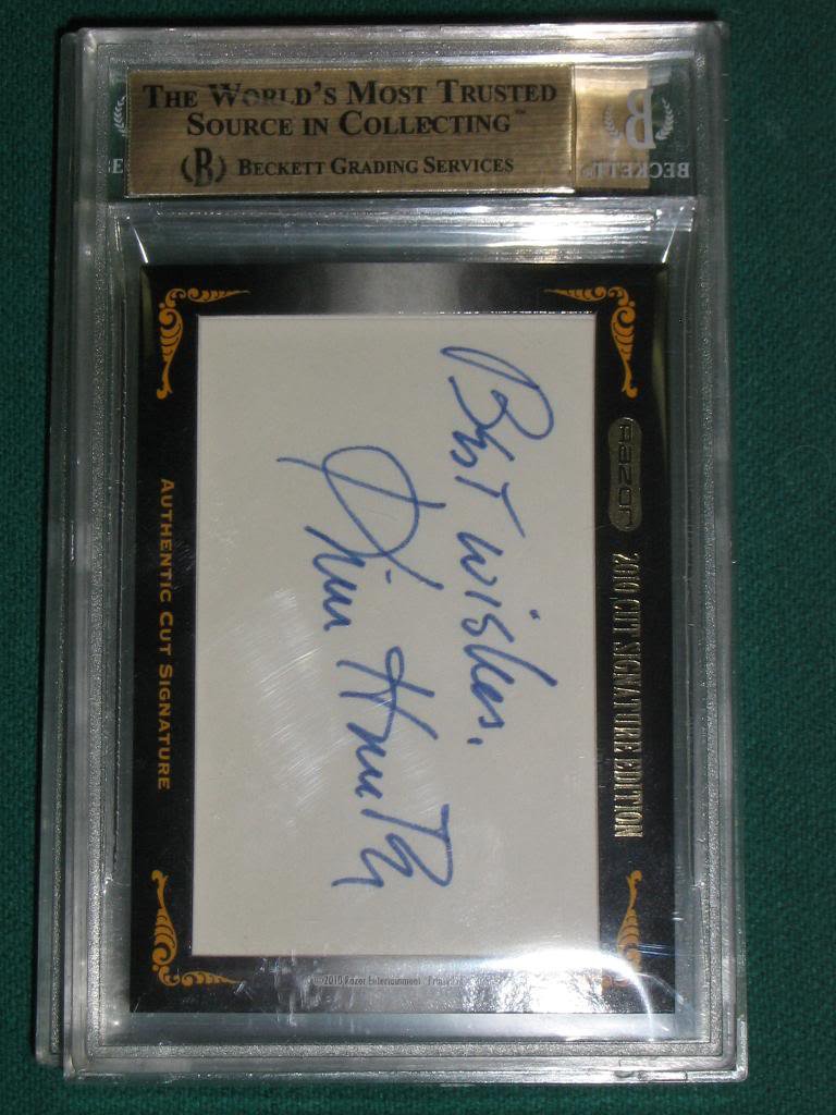 WARREN BEATTY & KIM HUNTER - 2010 Razor Cut Signature Autograph #7 of 7 ...