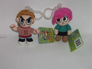 *CASE OF 12* SCOTT PILGRIM vs THE WORLD Plush Clip On Doll Figures ...