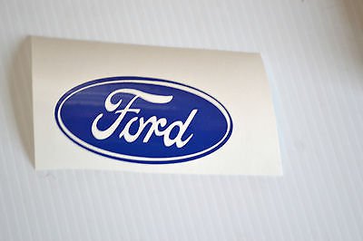 Ford Emblem Vinyl Decal Sticker in Blue