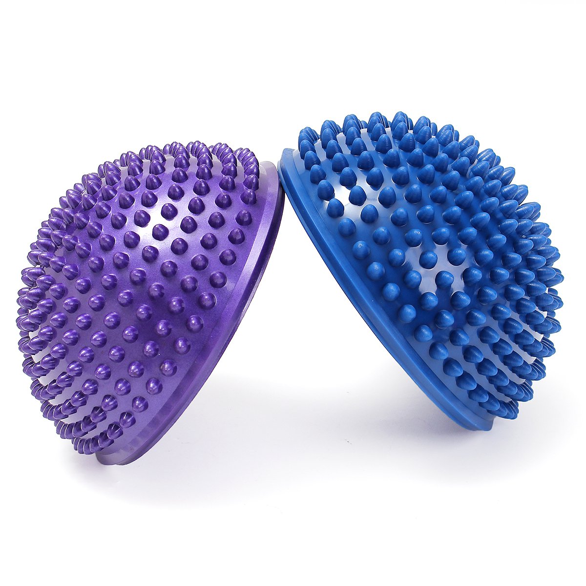 16cm Half Round Yoga Balance Spiky Massager Ball Stepping Stone Foot ...