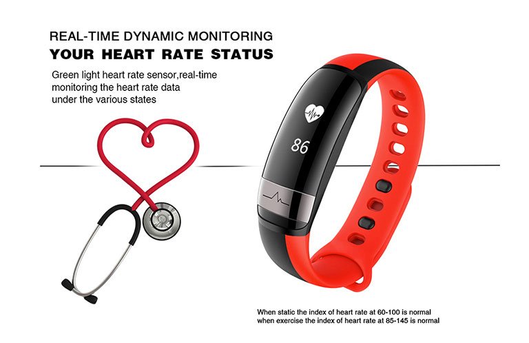 NEW MODEL! M6 Smart Health Tracker Sports Bracelet Heart Rate Blood ...