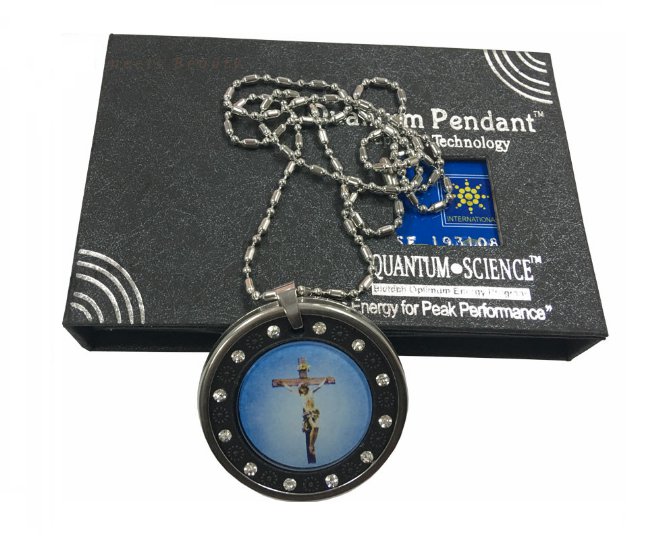 Jesus Christ Quantum Scalar Energy Pendant with Stainless Steel Chain ...