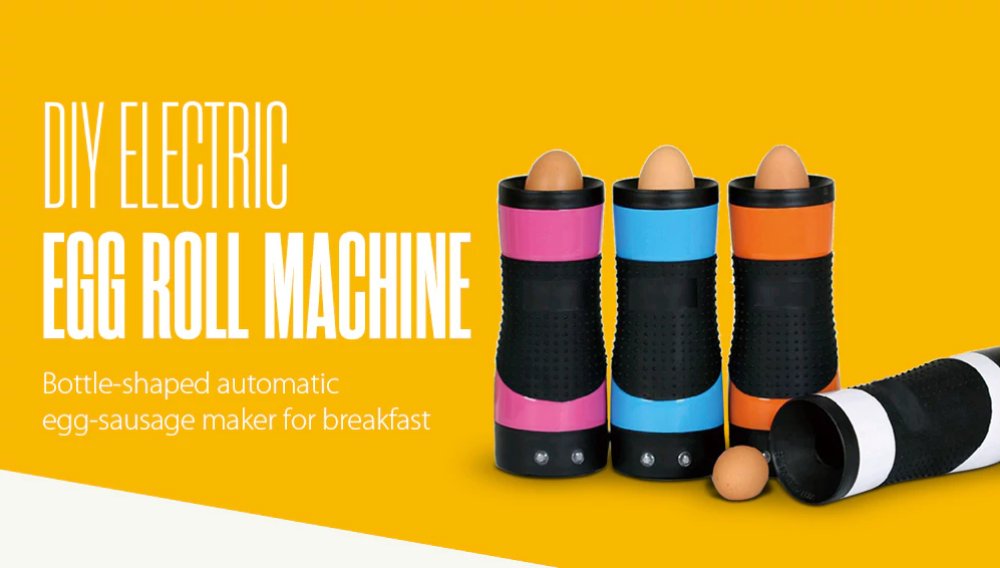 DIY Electric Egg Roll Machine Egg-Sausage Maker
