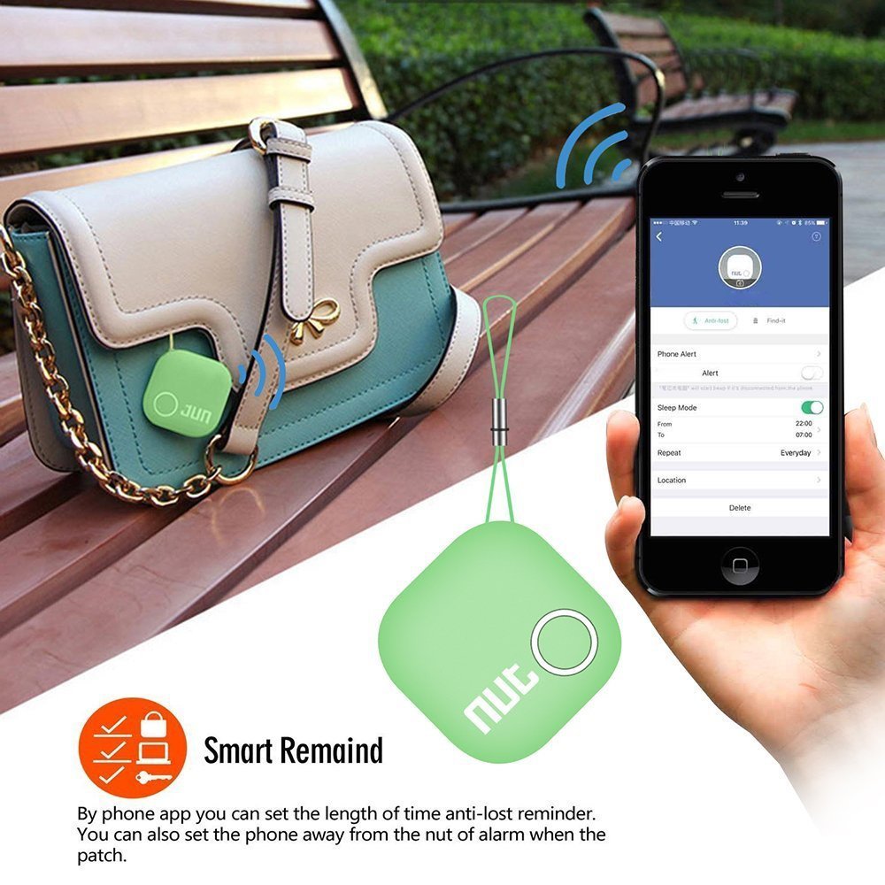 Mini Smart Alarm Nut 2 Tracker Locator For iPhone Android