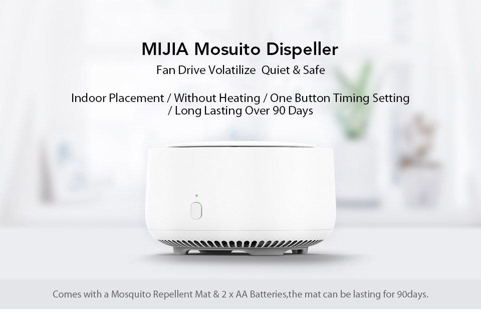 XIAOMI MIJIA Latest Home and Garden Mosquito Dispeller - Battery Operated