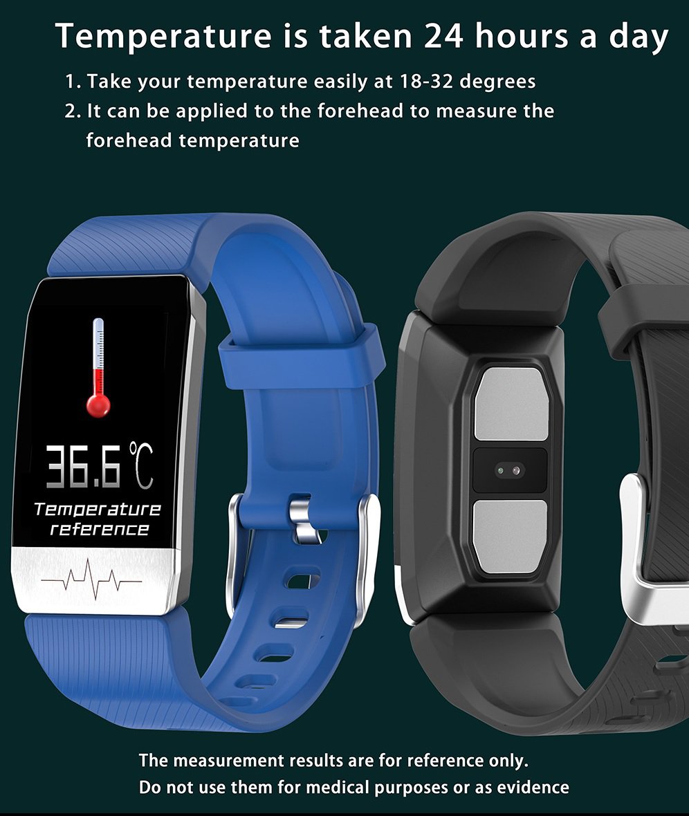 ECG Monitor Heart Rate Blood Pressure SpO2 Monitor Thermometer Health ...