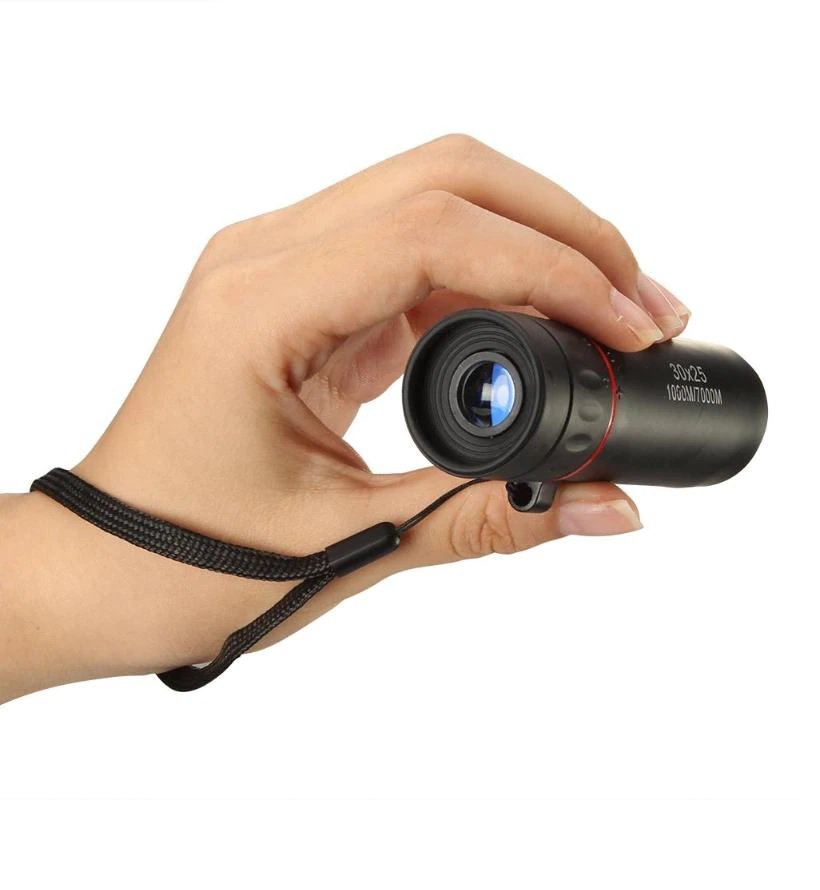 Mini Portable Zoom 7X Scope 30x25 Monocular Telescope