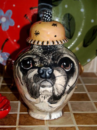 Custom Pet urn for ashes PUG DOG cremation urns SMALL ash pugs sml dogs ...