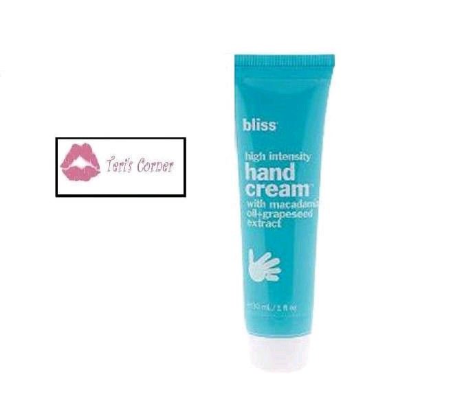 bliss High Intensity Hand Cream with macadamia oil+grapeseed extract 1 ...