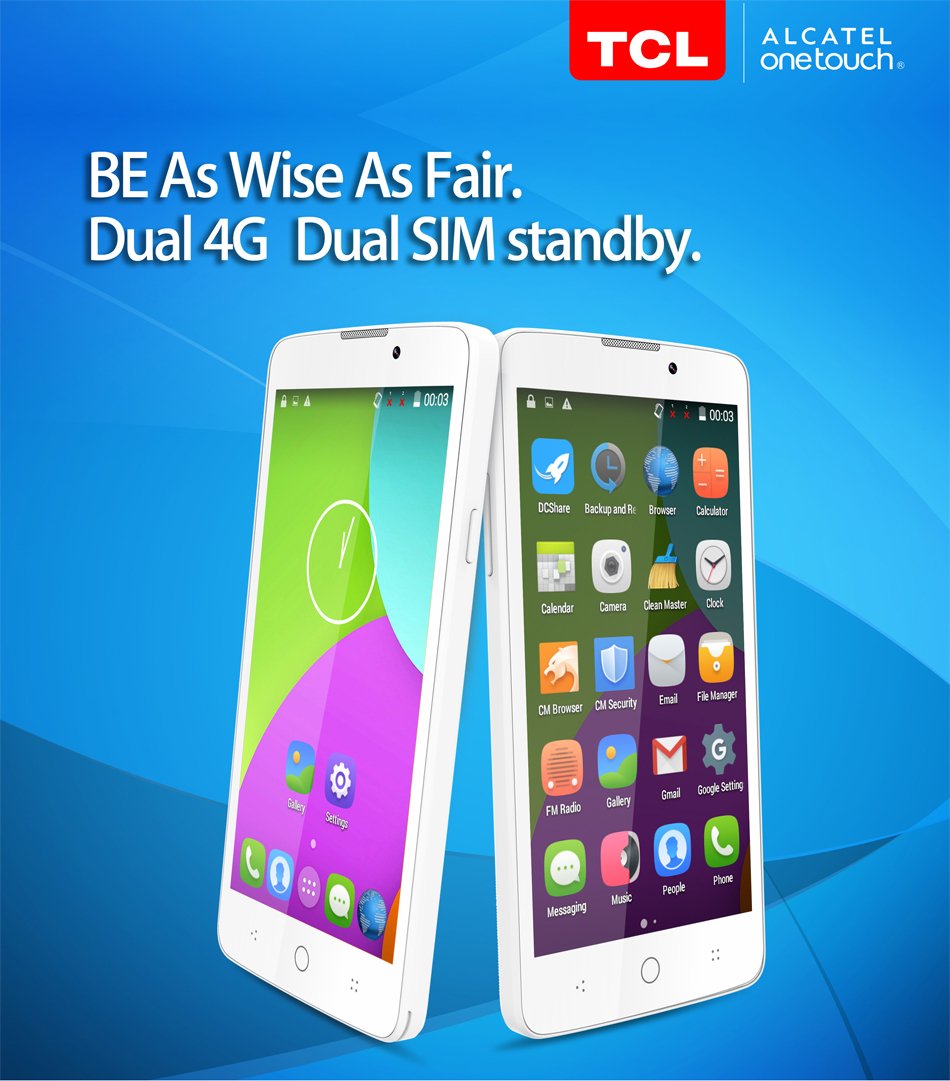 TCL 302U 5.0-inch MT6735M Quad Core 1.0GHz 4G Smartphone