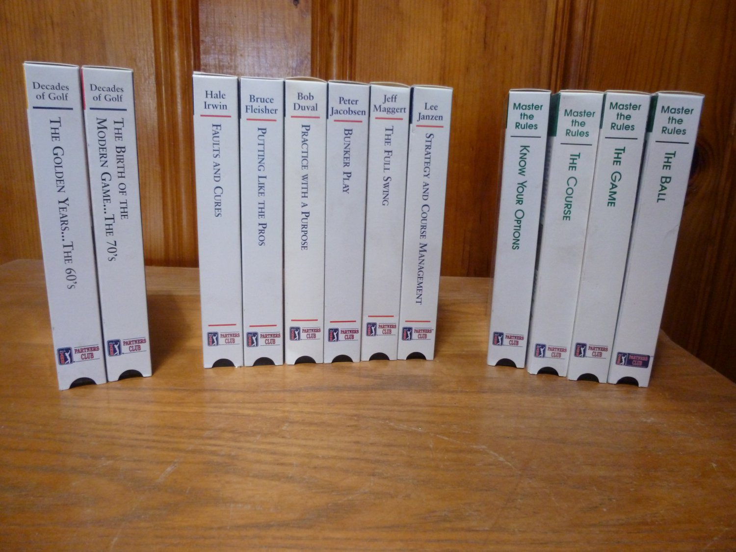 Golf Digest, VHS, Decades of Golf, Master the Rules, etc. PGA Tour ...