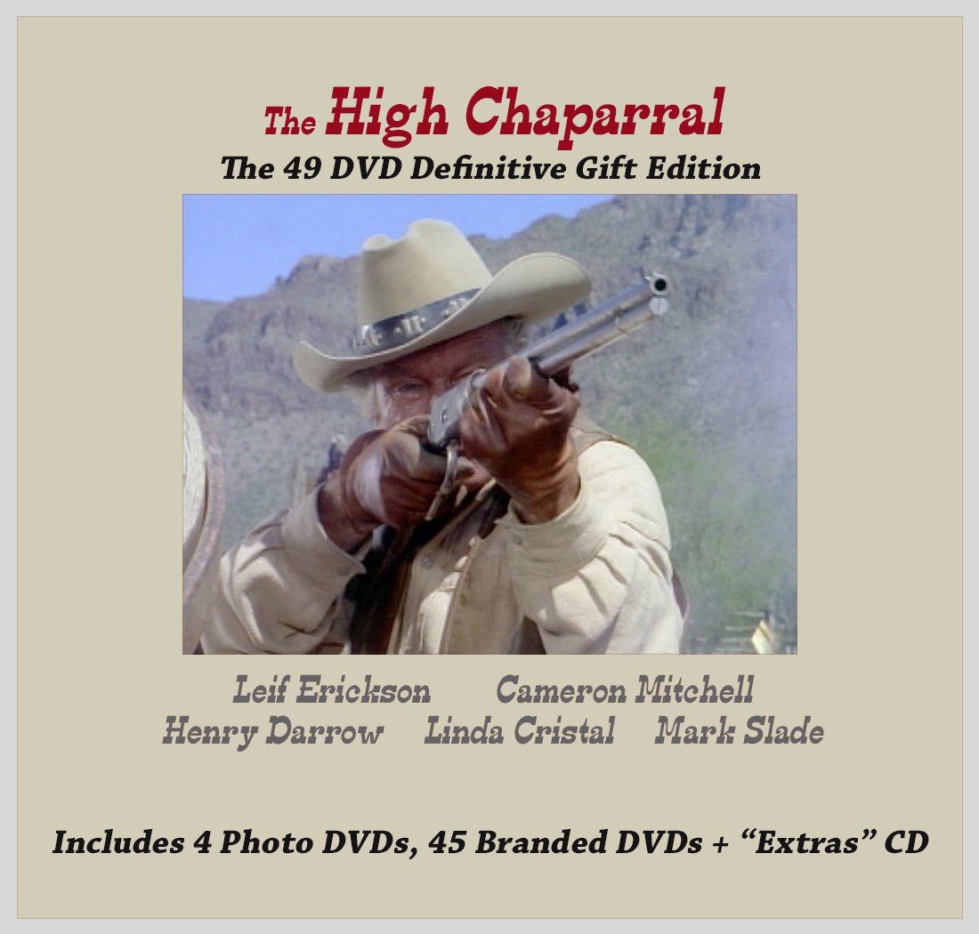 The High Chaparral on 49 DVDs~ Definitive Gift Edition Complete Series