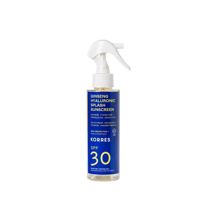 Korres Ginseng & Hyaluronic Splash Face & Body Sunscreen SPF30, 150ml