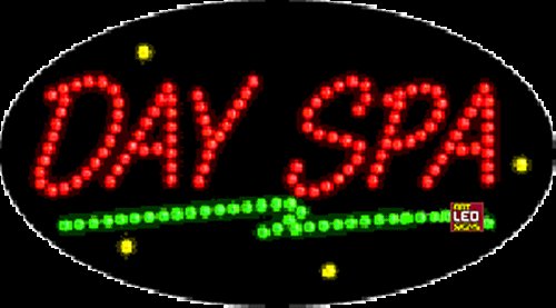 15" x 27" Animated Day Spa LED Sign
