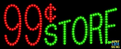 12" x 24" 99 Cent Store LED Sign
