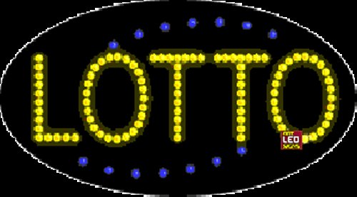 15" x 27" Animated Lotto LED Sign