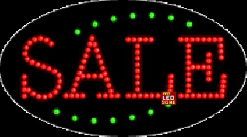 15" x 27" Animated Sale LED Sign