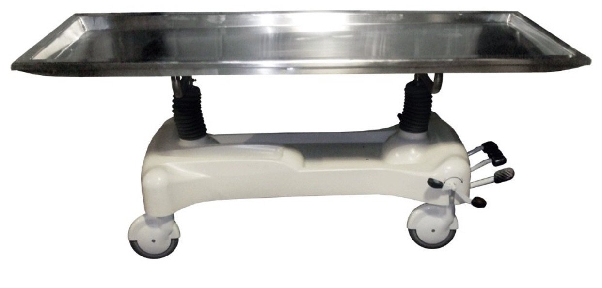 Hydraulic Embalming Table "Oversized 35" design